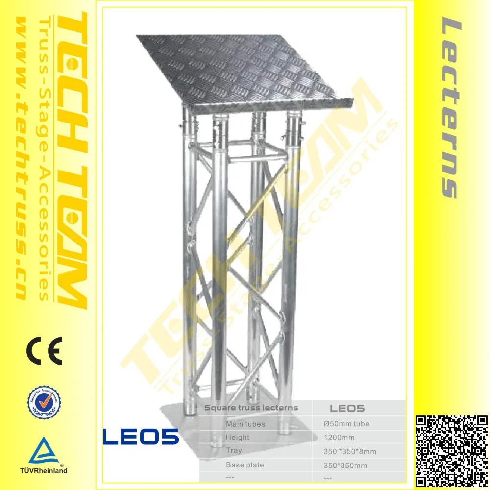 Aluminum Stable Metal Podium for Sale - Durable & Versatile