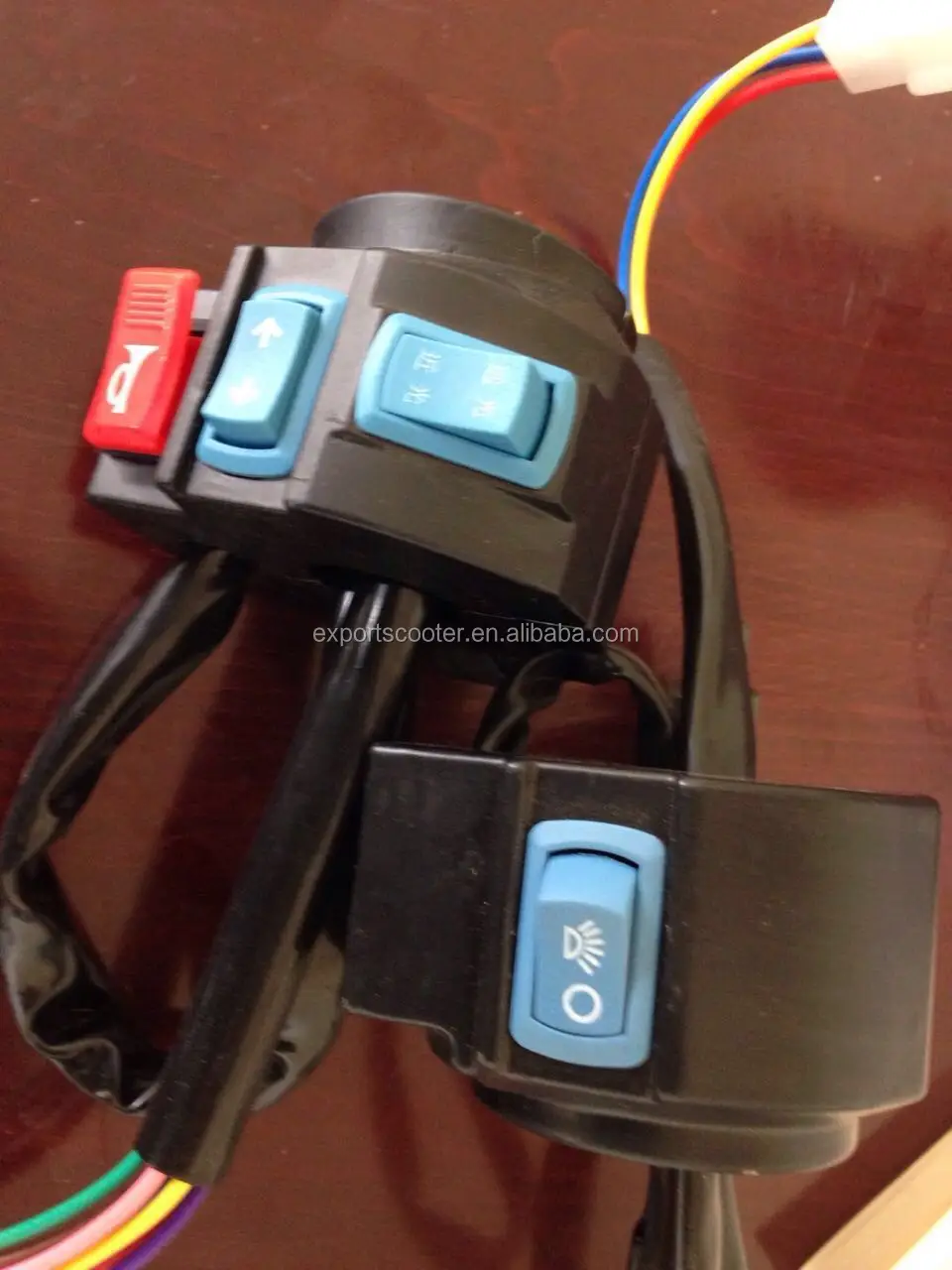 Electric Auto Rickshaw Tricycle Spare Parts Colorful Brake Handle Lever ...