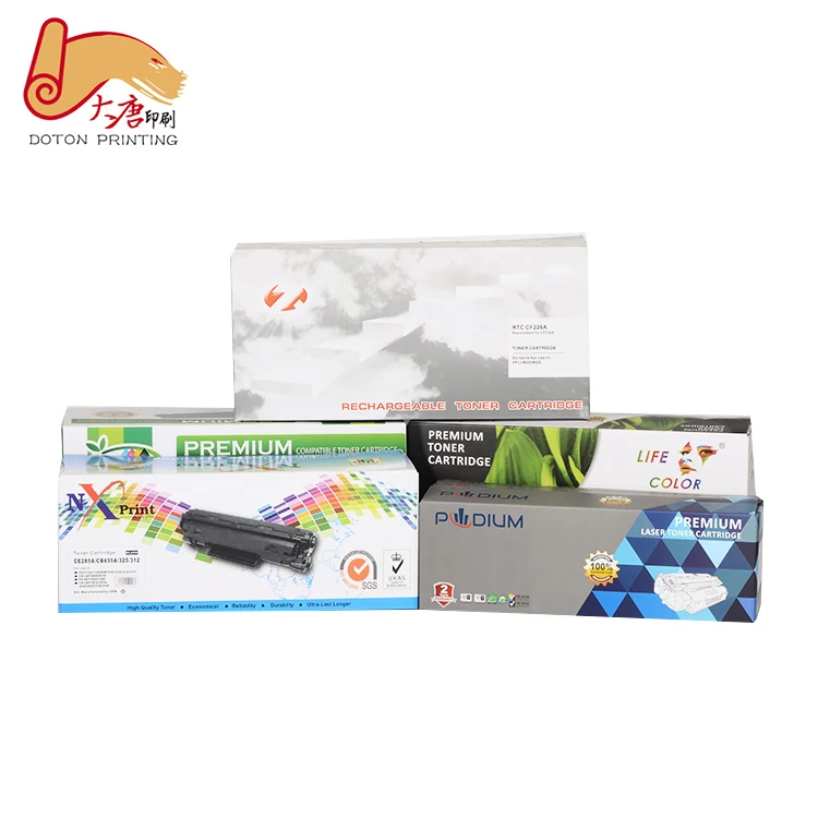 Custom Printed Toner Cartridges Boxes - Recyclable & Stylish