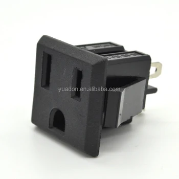 125v 15a Single Phase Industrial Plug Ac Socket Ups Socket Outlet - Buy ...