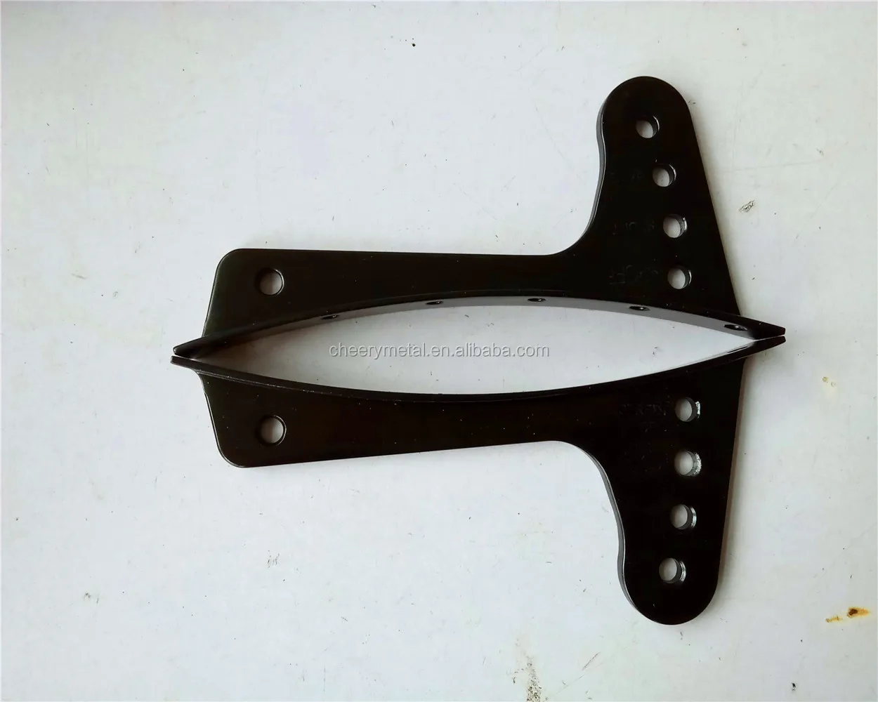 Black High Quality Car Tail Bracket,Customized Aluminium Cnc Machine ...