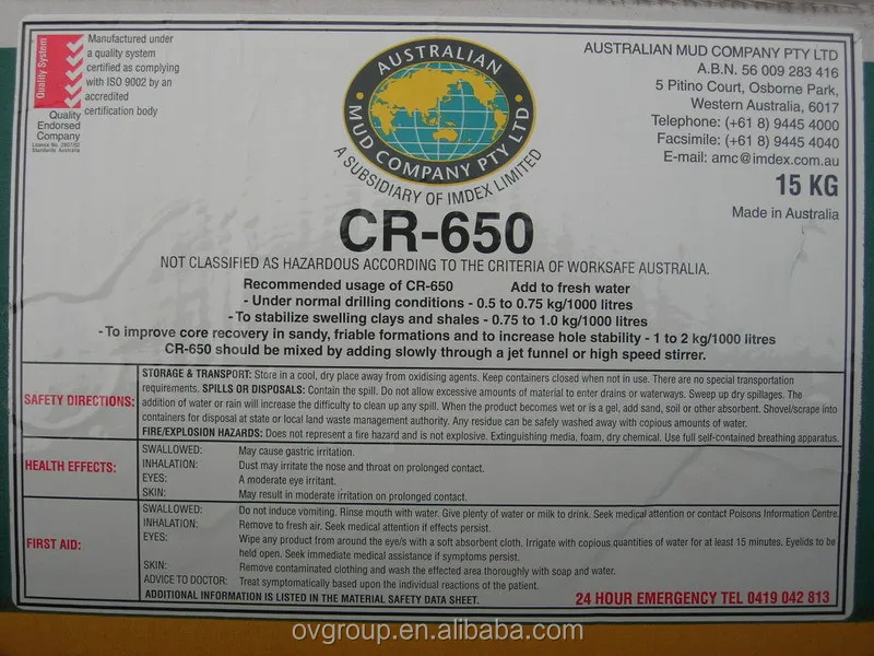 Drilling Polymer Cr 650 - Buy Cr 650,Anionic Polyacrylamide,Phpa Rd ...