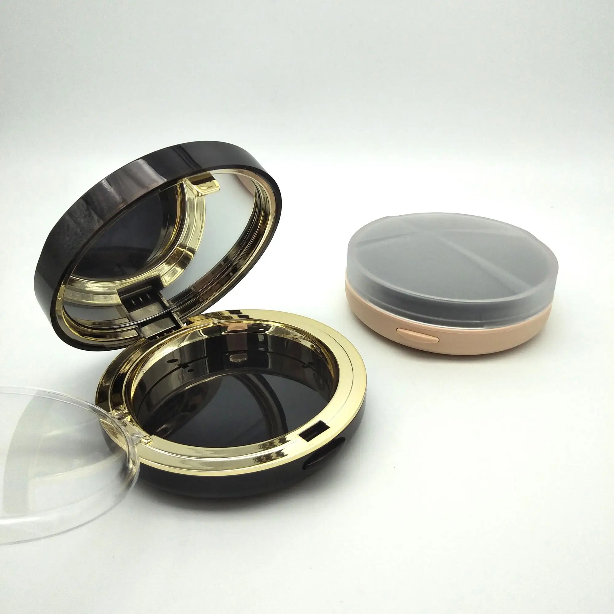 Custom Loose Powder Compact Case - Personal Care Round Bubble Bag