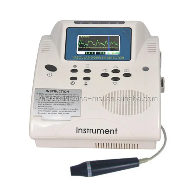 Portable Bidirectional Vascular Doppler Machine Ultrasound Diagnostic ...