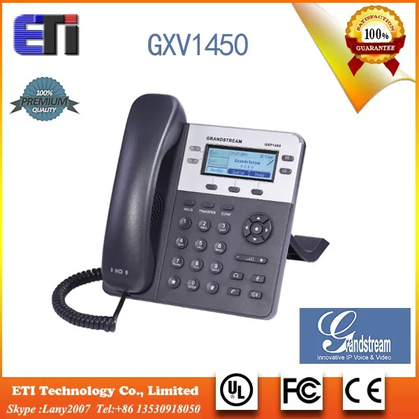 Grandstream Gxp1450 2 Sip Line Hd Enterprise Ip Phone With Poe Office ...