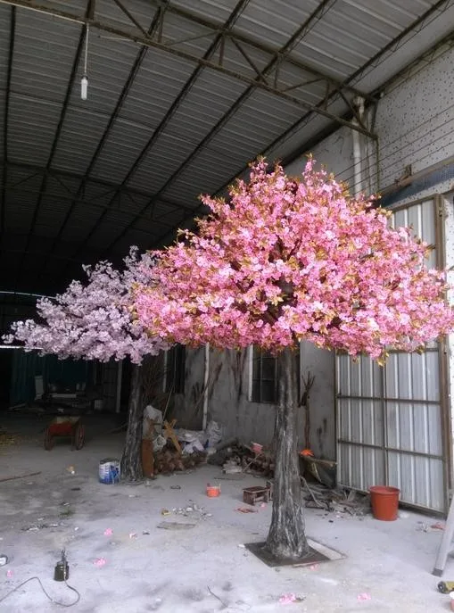 Large Plastic Trees - High Simulation Artificial Cherry Blossom