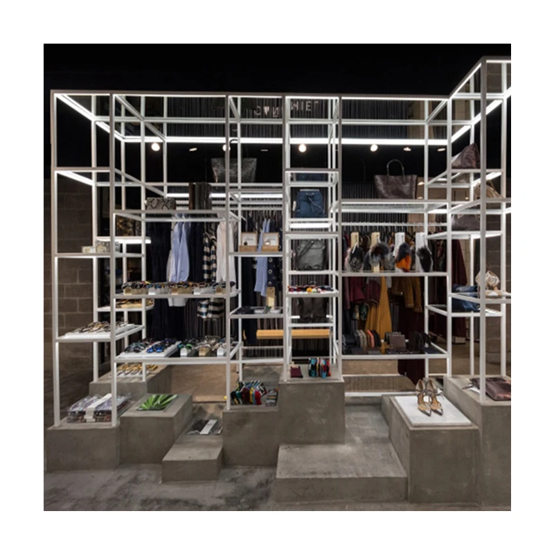 Venta al por mayor stand para tienda de ropa-Compre online los mejores ...