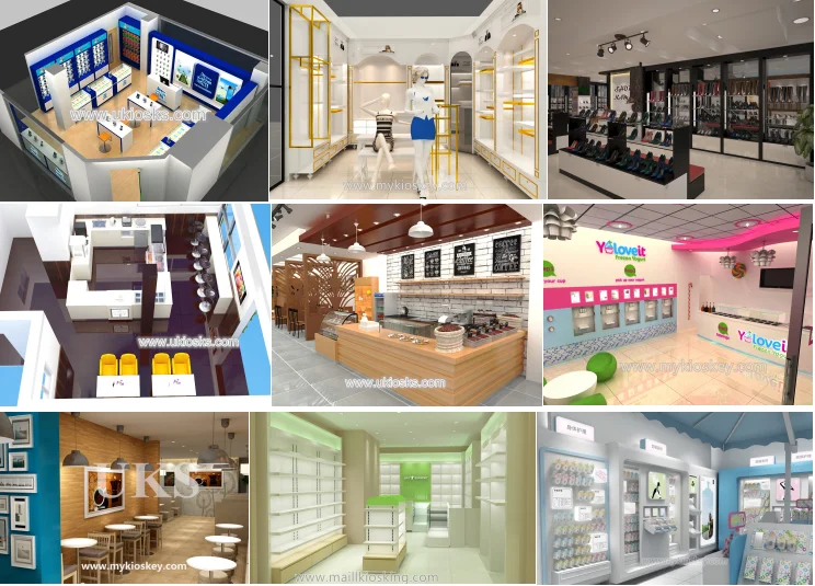 Shop Our Wooden Electronic Display Design with Cell Phone Counter