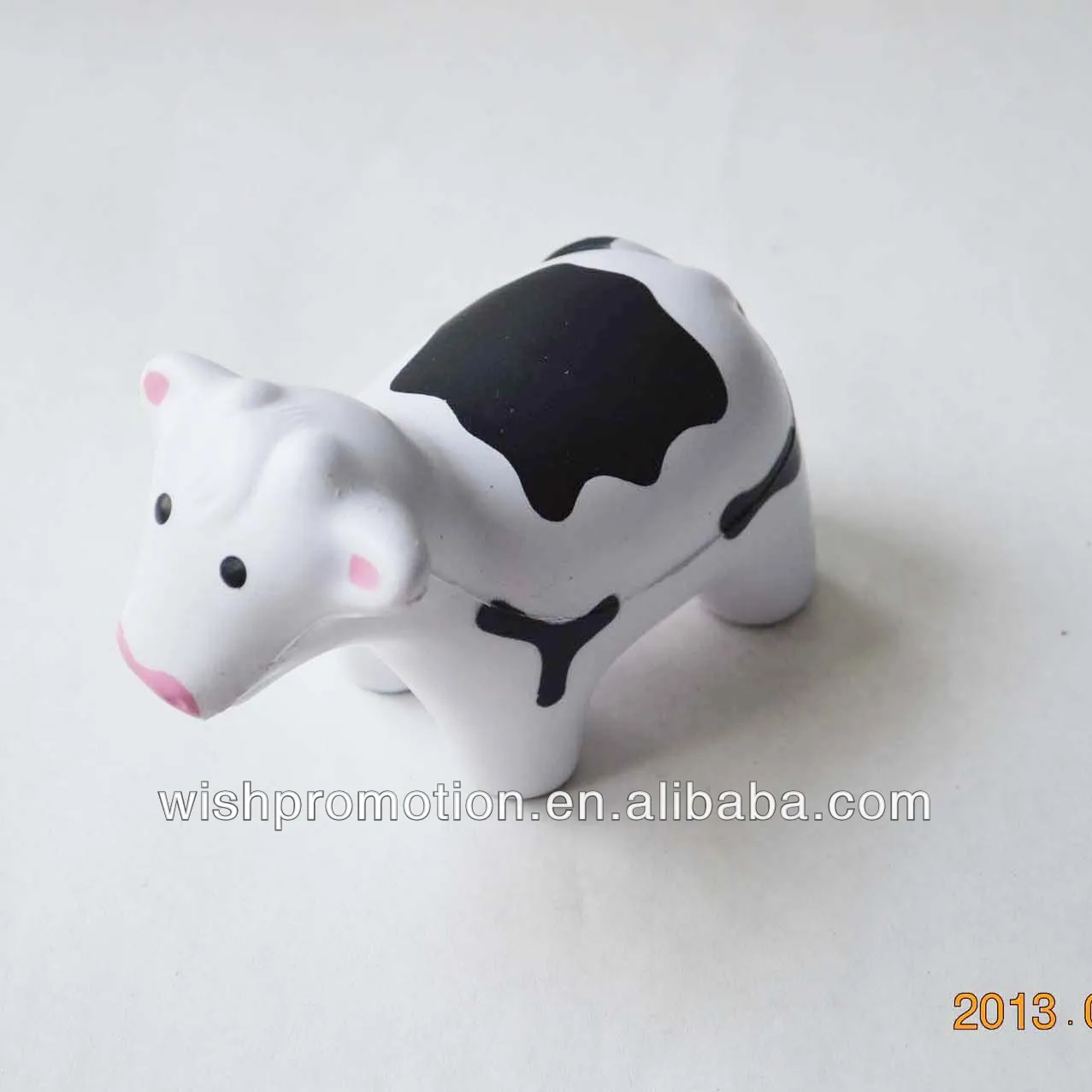 Cow Shape Pu Foam Stress Ball For Promotion - Buy Cow Stress Toy,Pu Cow ...
