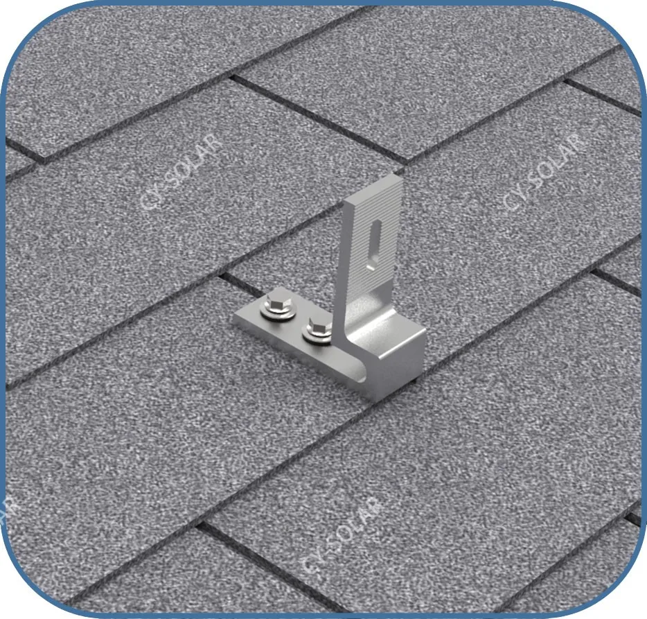 Solar L Foot And Solar Flashing Plate For Single Roof Racking - Buy ...
