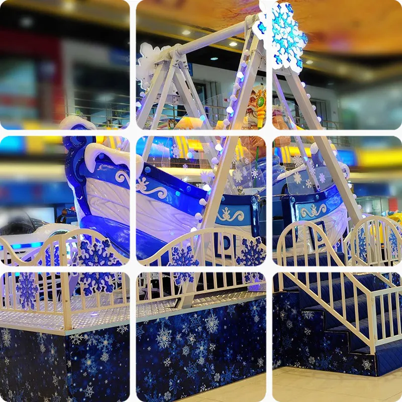 Mini Amusement Ice Snow Pirate Ship Rides for Sale