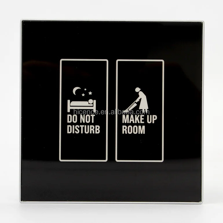 Customized Hotel Touch Panel Dnd Doorbell Switch/do Not Disturb Switch ...