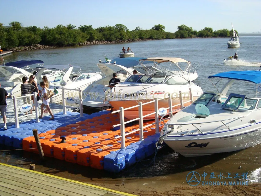 Futon Boat - Durable Plastic Floating Platform Pontoon