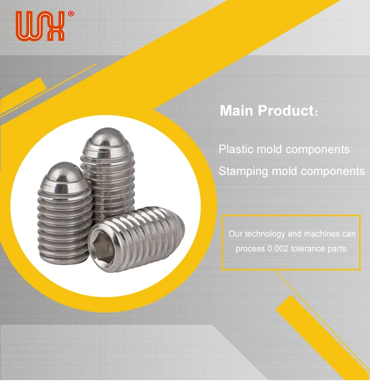Stainless Spring Load Ball Plunger - Durable & Versatile