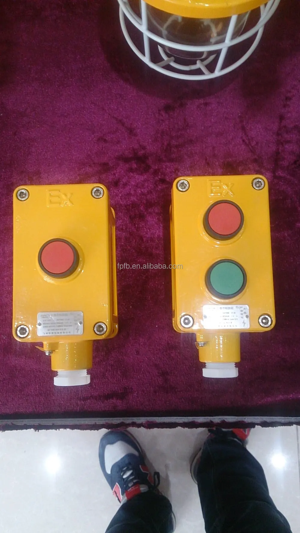 High Quality Explosion Proof Control Push Button Aluminum Alloy Body ...