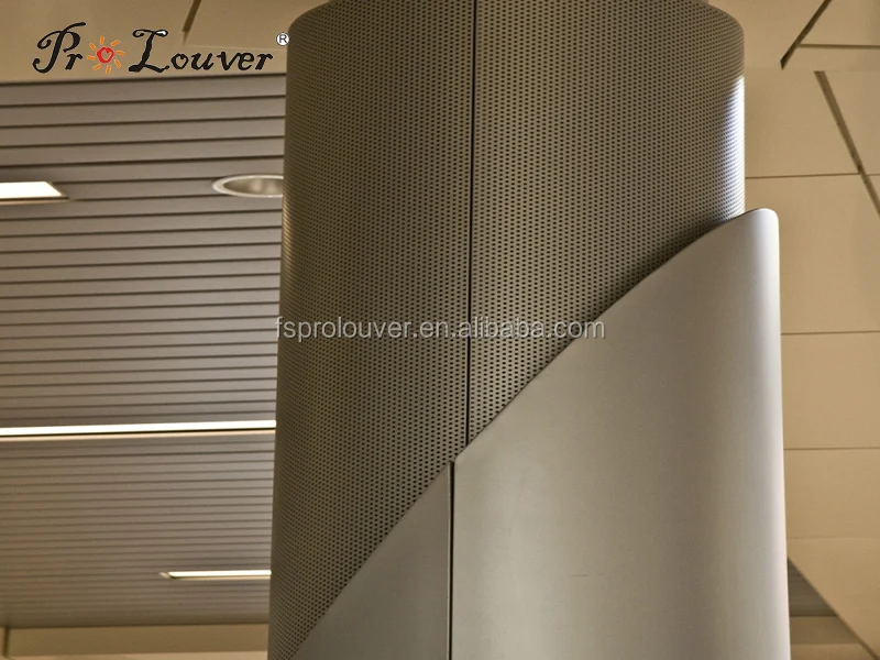 Outdoor Perforated Column Cover - Buy Perforated Metal/aluminum Panel ...