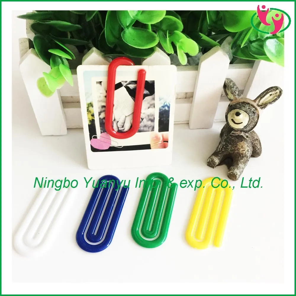 Quality Large Size Plastic Paper Clips in Assorted Colors| Alibaba.com