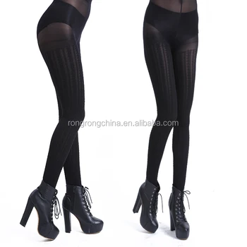 Hosiery Manufacturer Women Black Seamless Pantyhose Tights - Buy Black Tights,Women Black ...