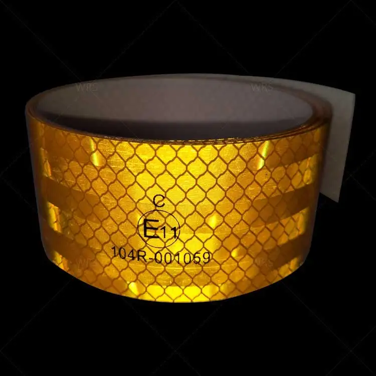 Micro Prismatic Reflective Orafol Tape For Trucks 10 Years Pmma ...