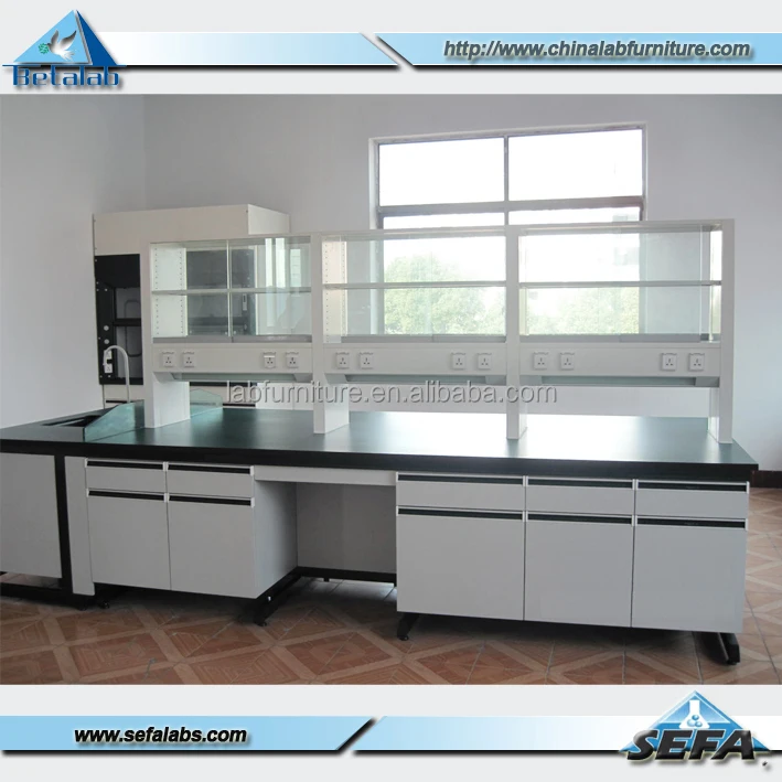 Customizable Wooden School Lab Furniture - Beta-c-01-10a