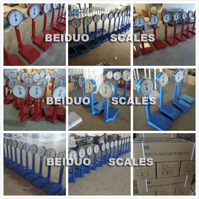Double Dial Platform Scales Spring Dial Scales Double Sided Weighing ...