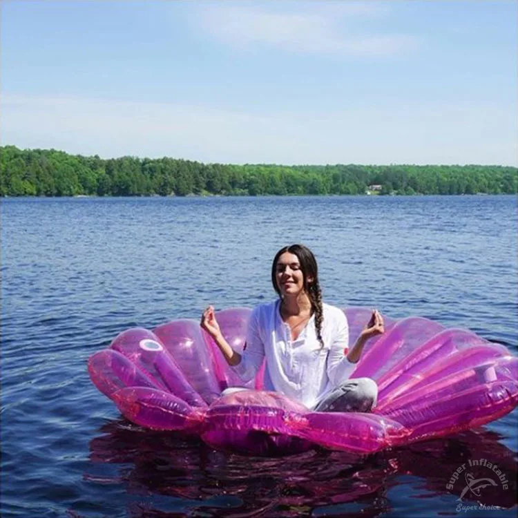 Swimming Inflatable Clam Shell(clamshell) Pearl Pool Float - Buy Clam ...