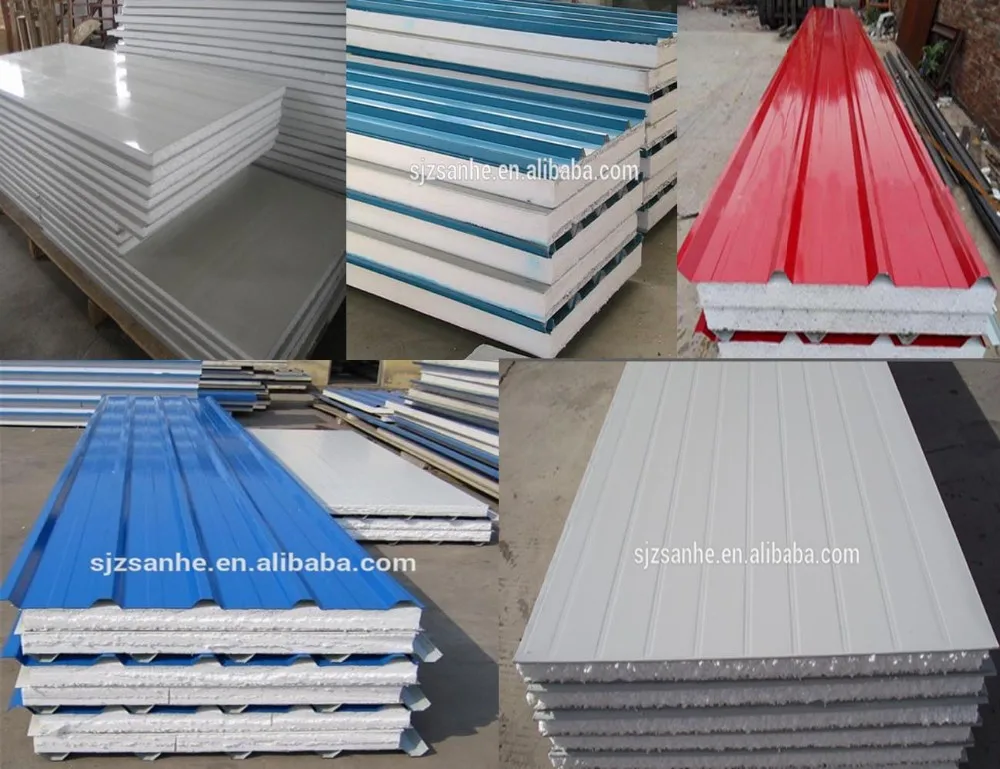 Corrugated Foam Eps Sandwich Panel Roof Sheet - Buy Corrugated Foam ...