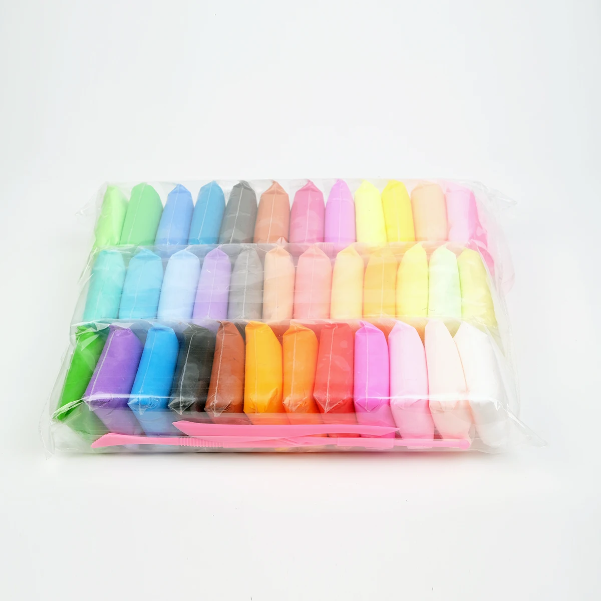 24 Colors Super Light Modeling Clay Set Air Dry Soft Plasticine ...