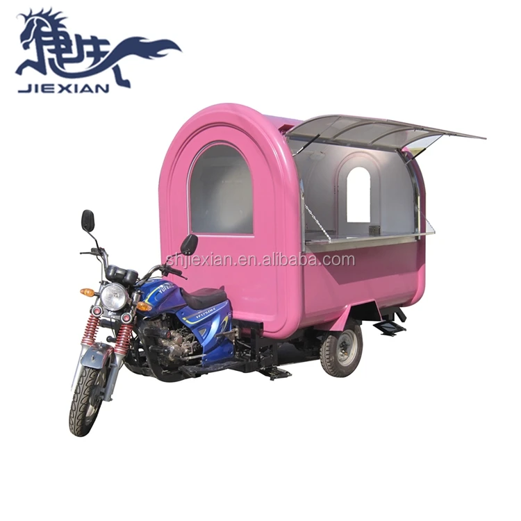 Jx-fr220i New Arrival Customized Motorcycle Food Cart/fast Food Truck ...