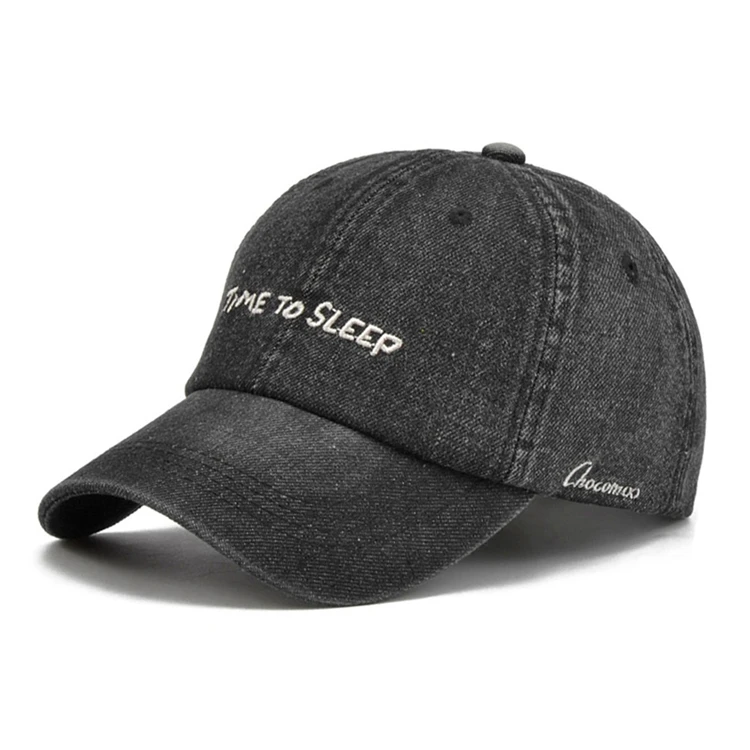 Custom Made Free Samples Blue Jean Caps,Plain Denim Cap - Buy Denim Cap ...