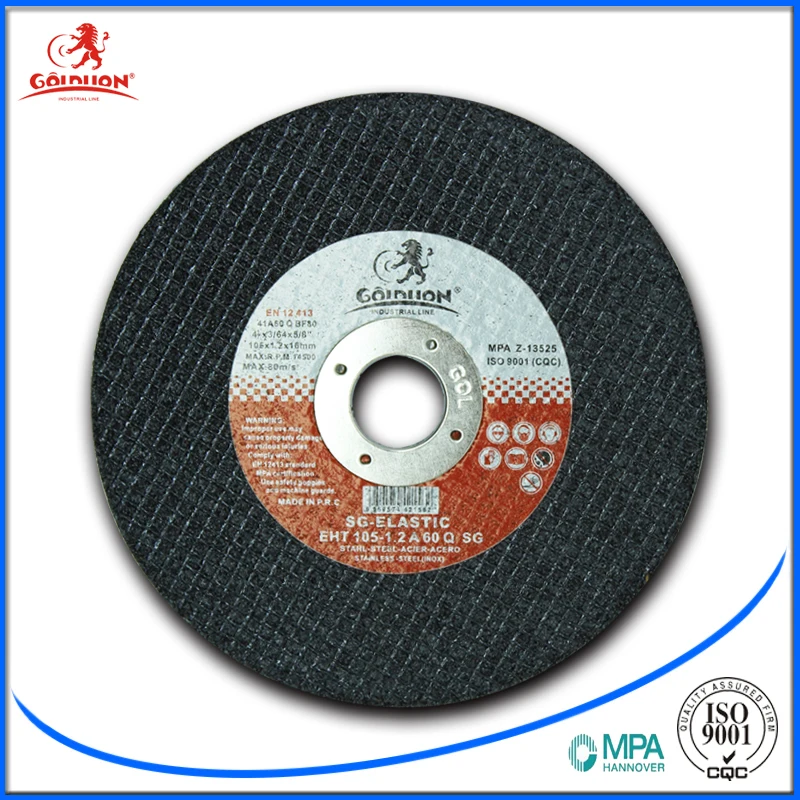 Goldlion Abrasive Cut off Disk - High Quality for Stainless Steel