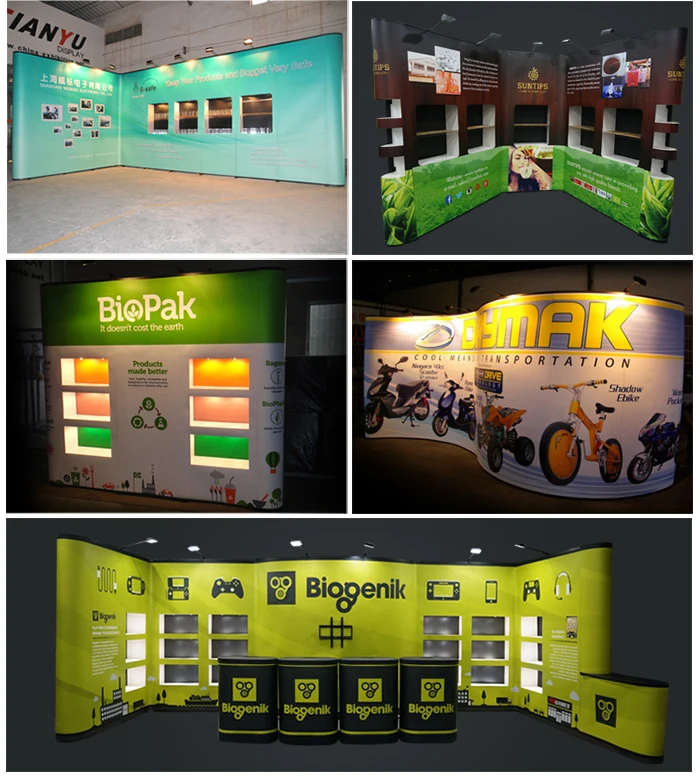 Stretch Tension Fabric Backdrop Display,Exhibition Stall Stands Display ...