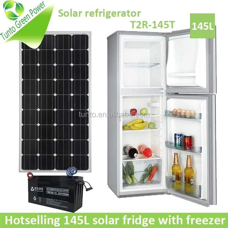 145l Ac Dc Solar Solar Powered Refrigerator And Freezer - Buy High ...