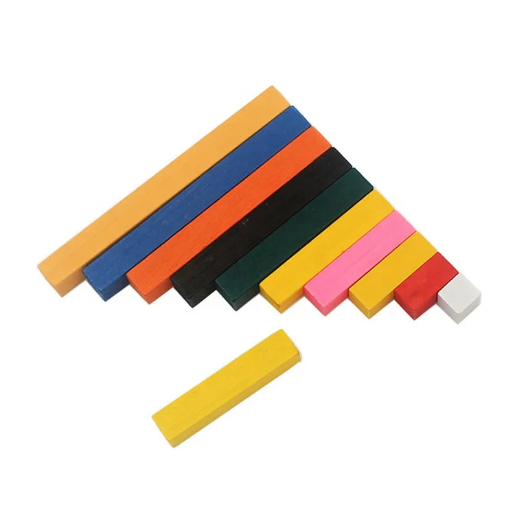 New 1-10cm Number Sticks Colorful Ascending Count Stick Montessori ...