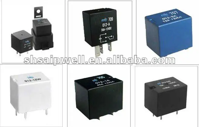 40A/240VAC 28VDC PCB Latching Relay - 10 Million Cycles