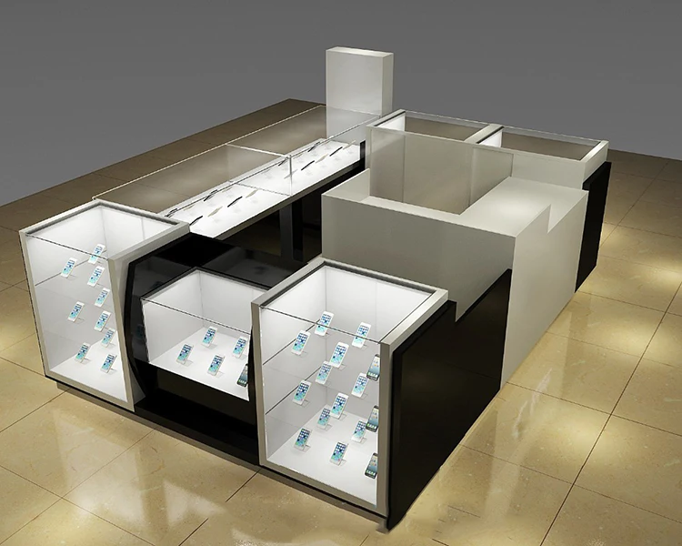Glass Store Mobile Phone Display Showcase Cell Phone Shop Fitting - Buy ...