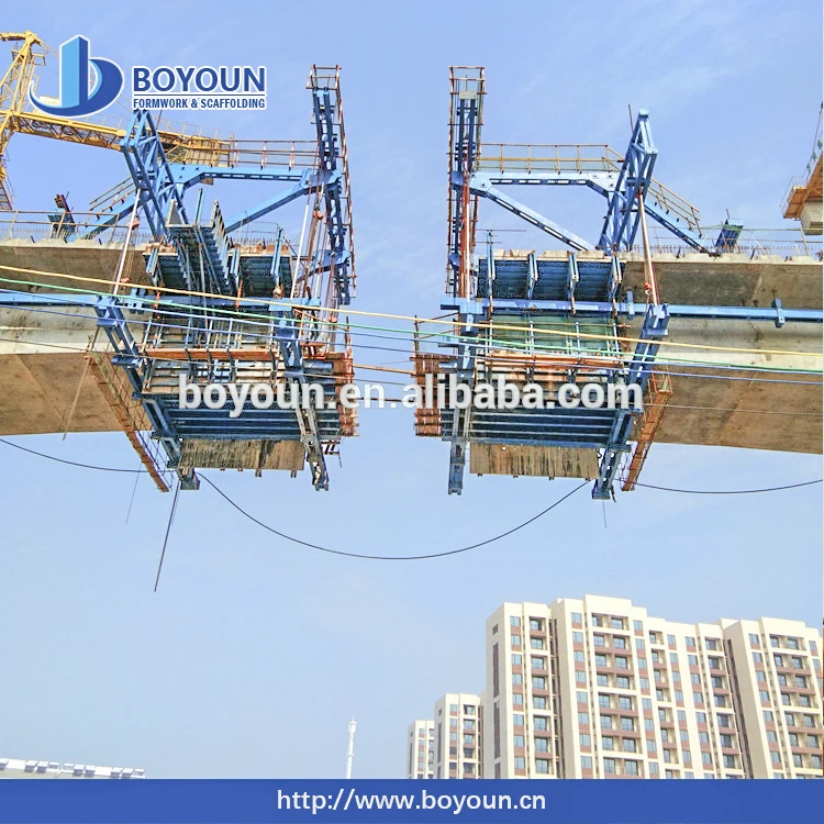 Cantilever Form Traveler For Cable Stayed Bridge Mould Bridge Concrete ...