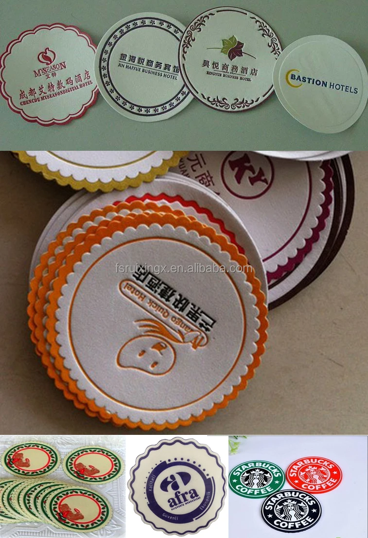 High Speed Paper Coasters Machine Full Color,Equipment To Make Paper ...