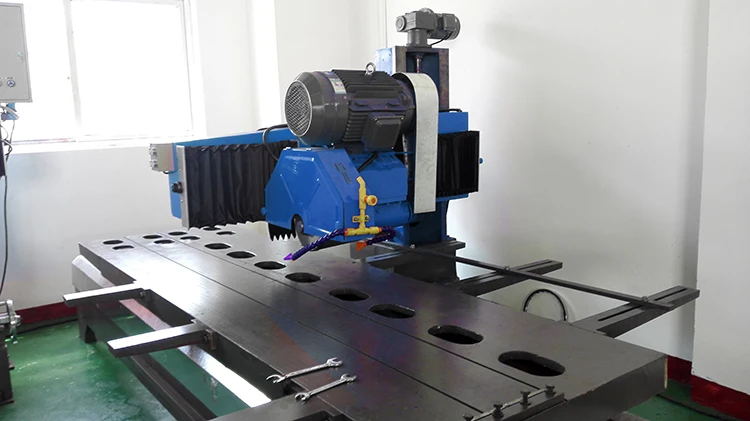 Stone Slab Edge Cutting Machine With 45 Degree Cutting Function - Buy ...