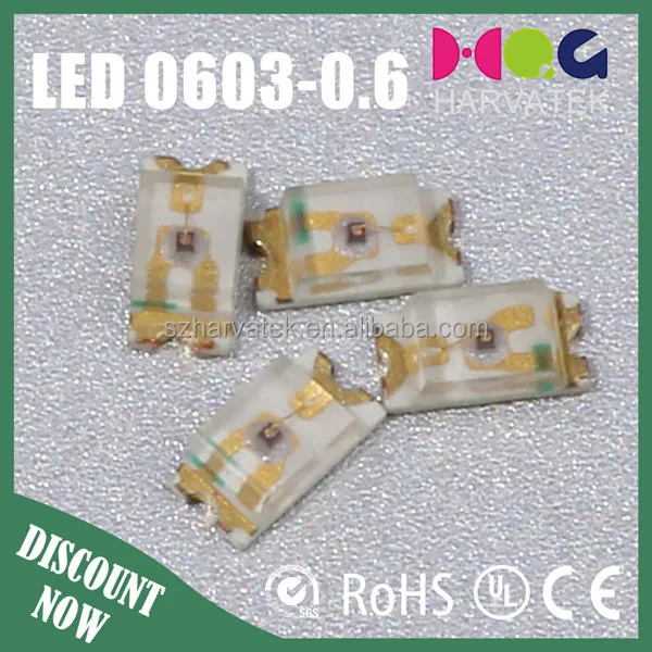 Smd Led 0603 Bi Color Red Yellow Green Led - Buy Smd Led 0603,0603 ...