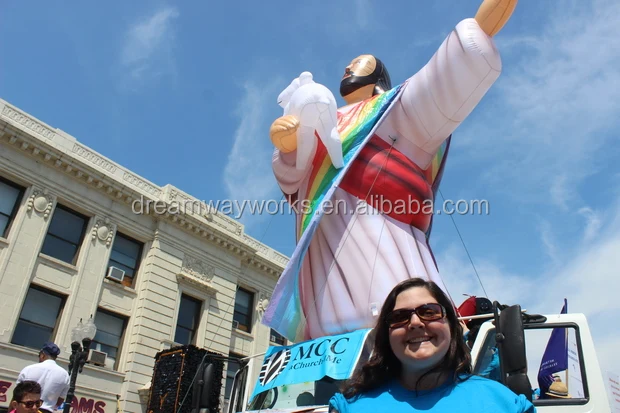 2024 Hot Sale Giant Inflatable Jesus for Easter Decoration