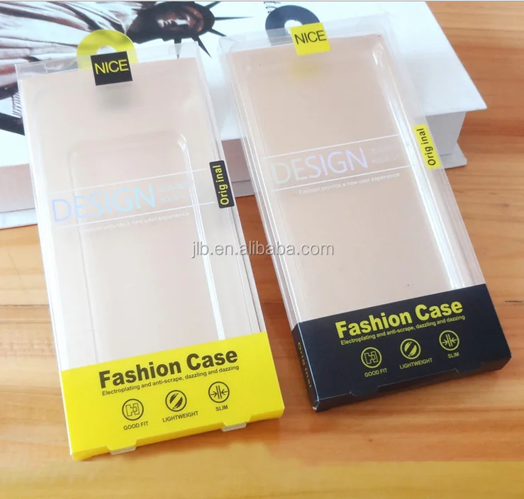 Custom Eco-Friendly Retail Plastic Cell Phone Case Packaging Box