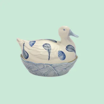 Ceramic 3d Duck Shape Egg Storage Container - Buy Egg Storage Container ...
