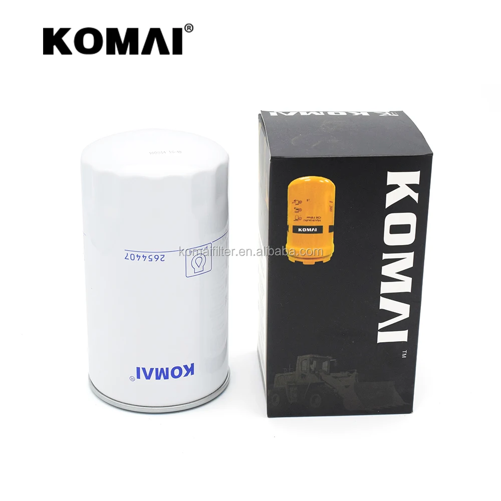 Lubricante filtro de aceite del motor para maquinaria de construcción O ...