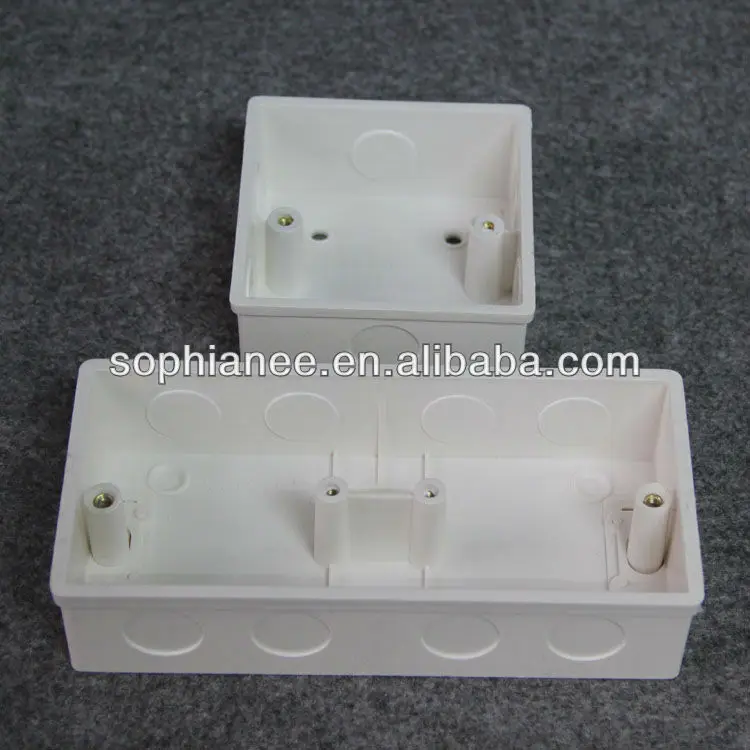 PVC Pattress Box Size 86x86x34mm - IP54 Junction Box