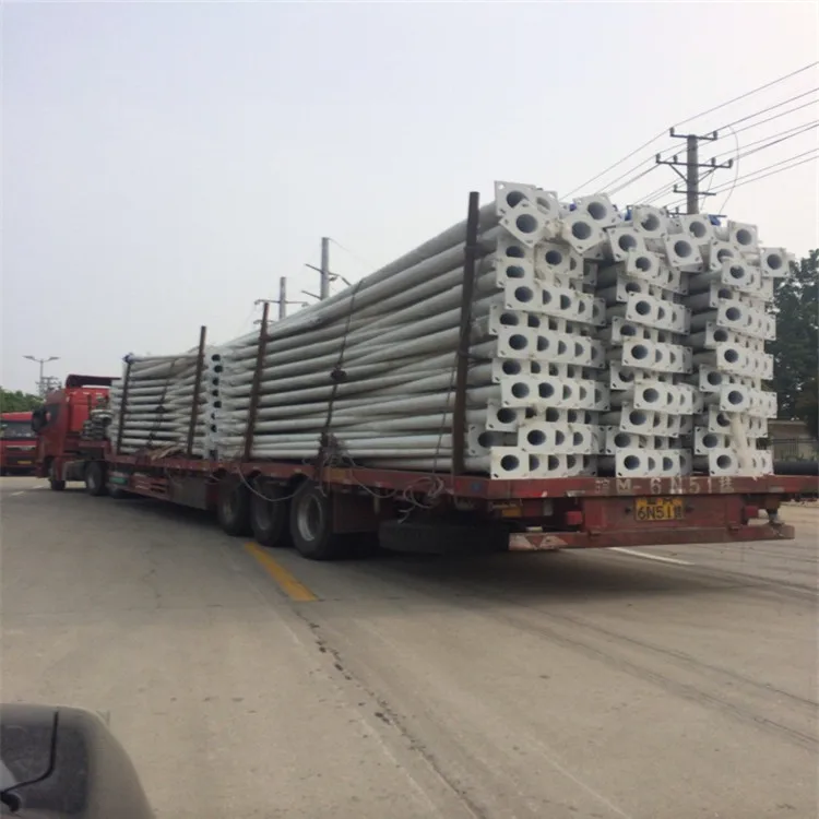 9m galvanized Tubular Steel Poles| Alibaba.com