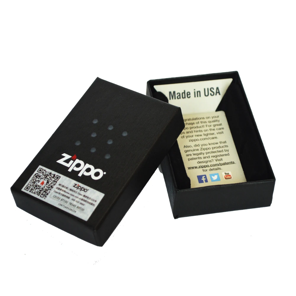 Custom Paper Box for Zippo Gift Packaging - High Quality