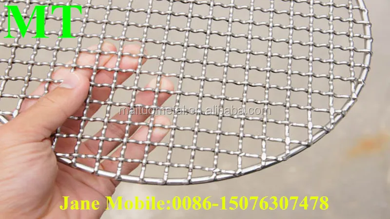 Stainless Steel Barbecue Bbq Grill Wire Mesh Net,Roast Fish Meat Bbq ...