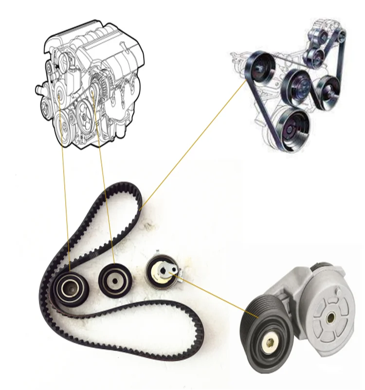 [oneka] Timing Belt Kit 93744706 With Automotive Transimission Auto ...