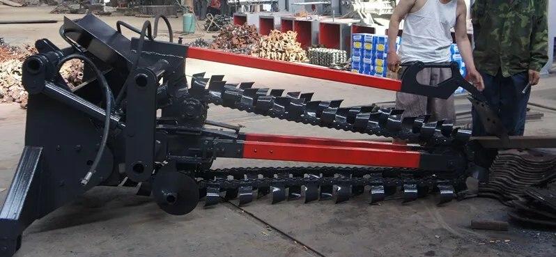 3 Point Tractor Mounted Trencher PTO Driven - High Productivity